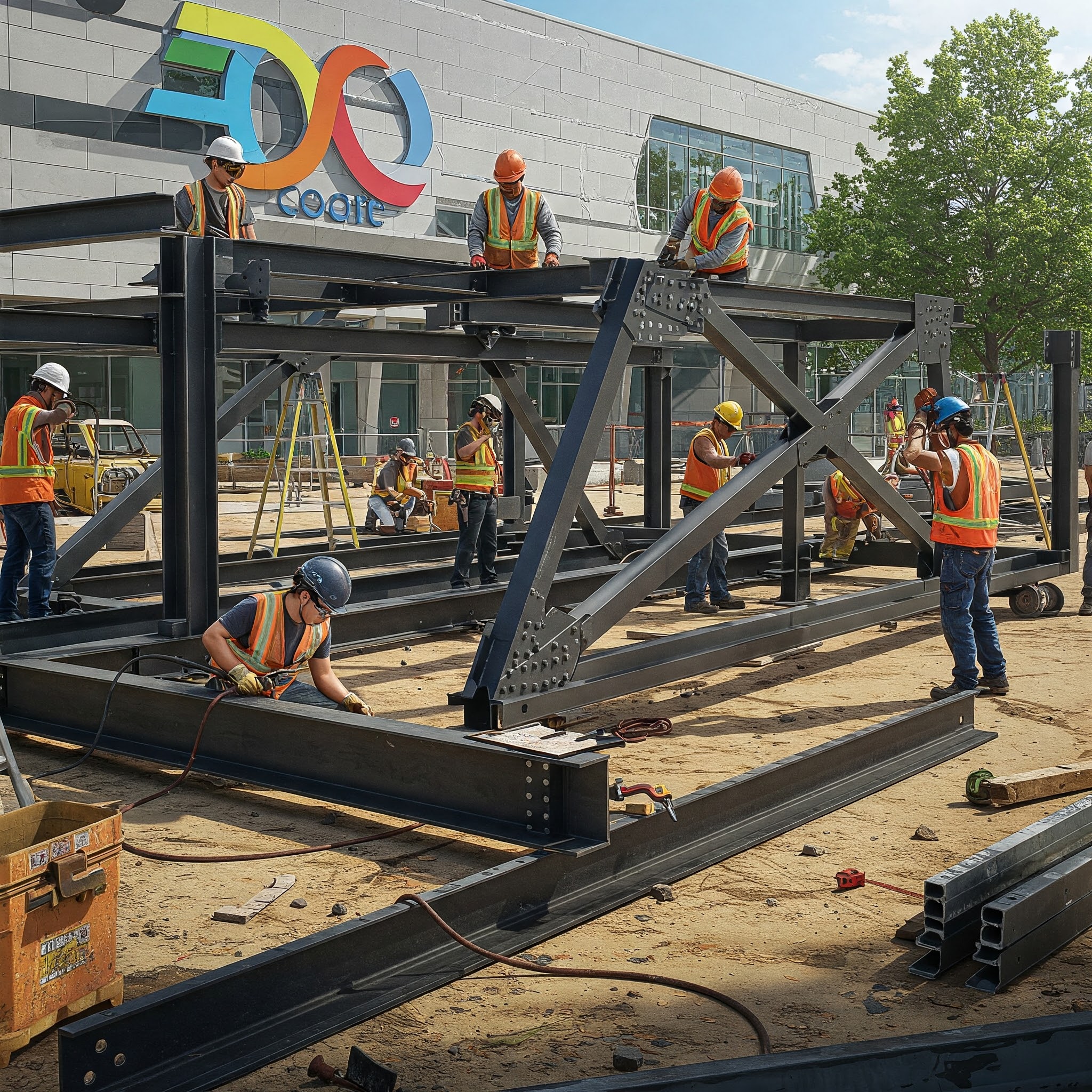 Construcción de Estructuras Metálicas en Diseño y Construcciones LOHE